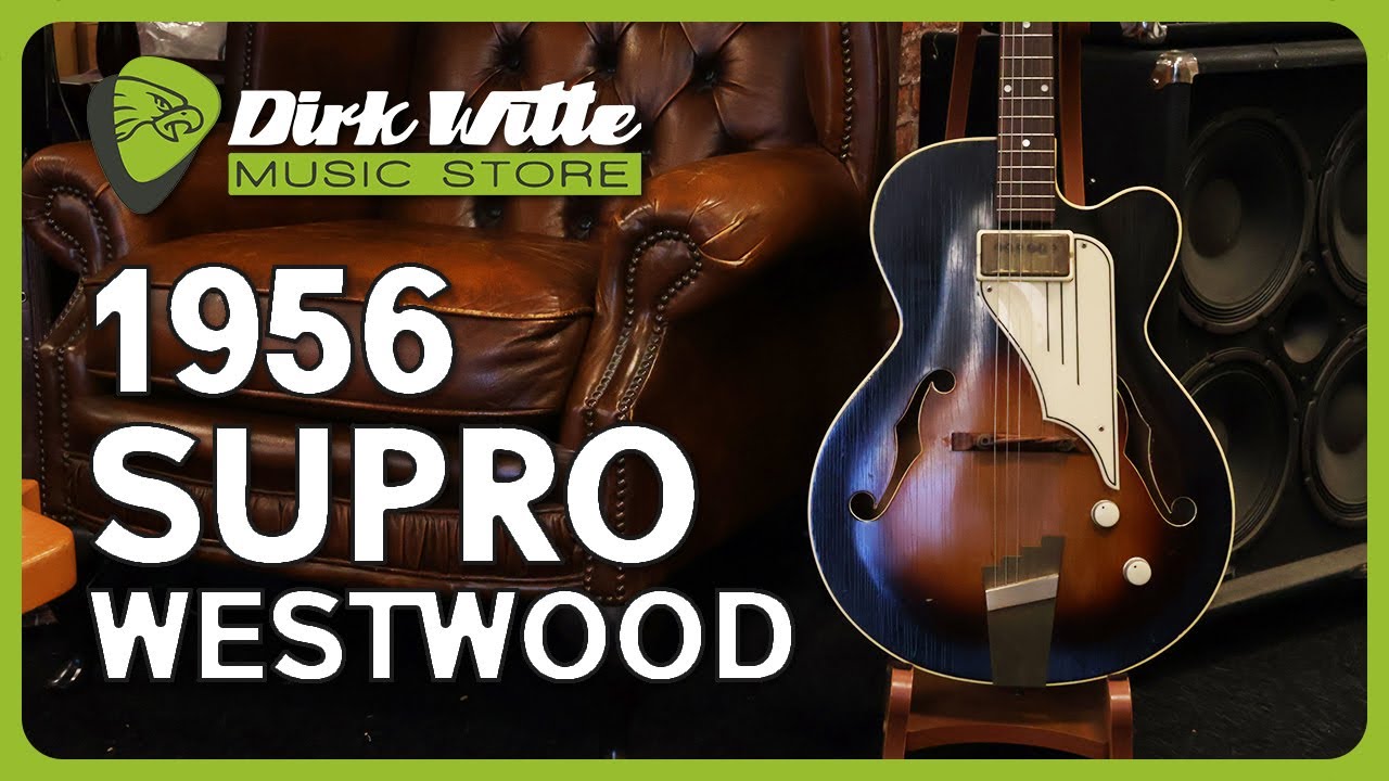Dirk Witte | 1956 Supro Westwood - YouTube