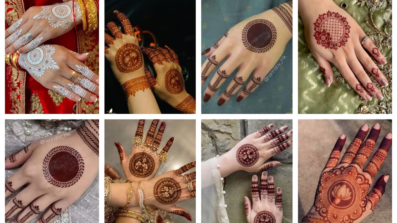 Bakra eid ke liye special gol tikki mehndi designs#2024 #fashion # ...