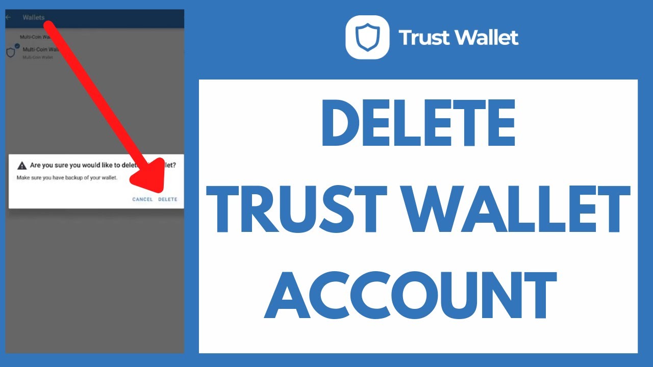 How to Delete Trust Wallet Account [STEP-BY-STEP!] - YouTube