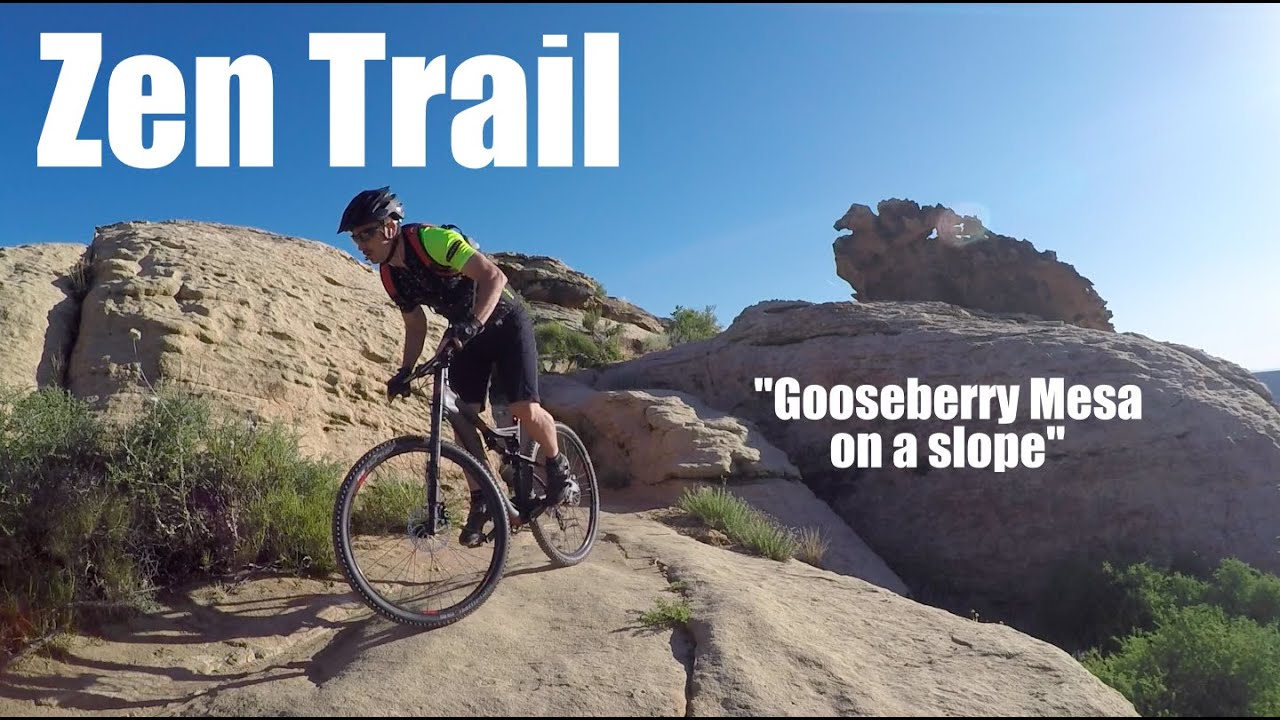 Utah Mountain Biking-- Zen Trail, St. George UT - YouTube
