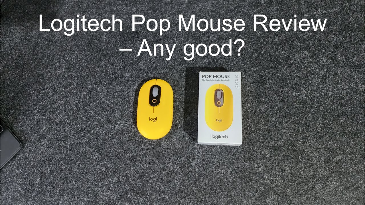 Logitech Pop Mouse review - YouTube
