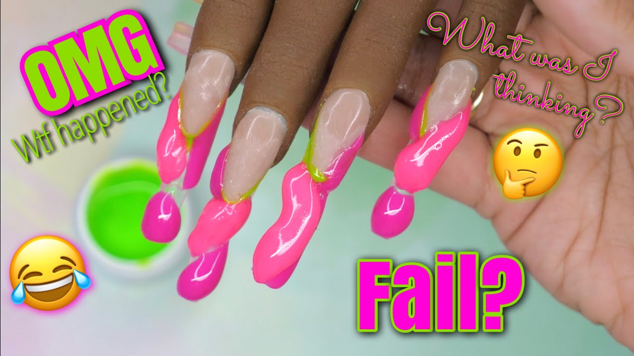 First time for everything | Was this an epic fail set? | DIY Hard Gel ...