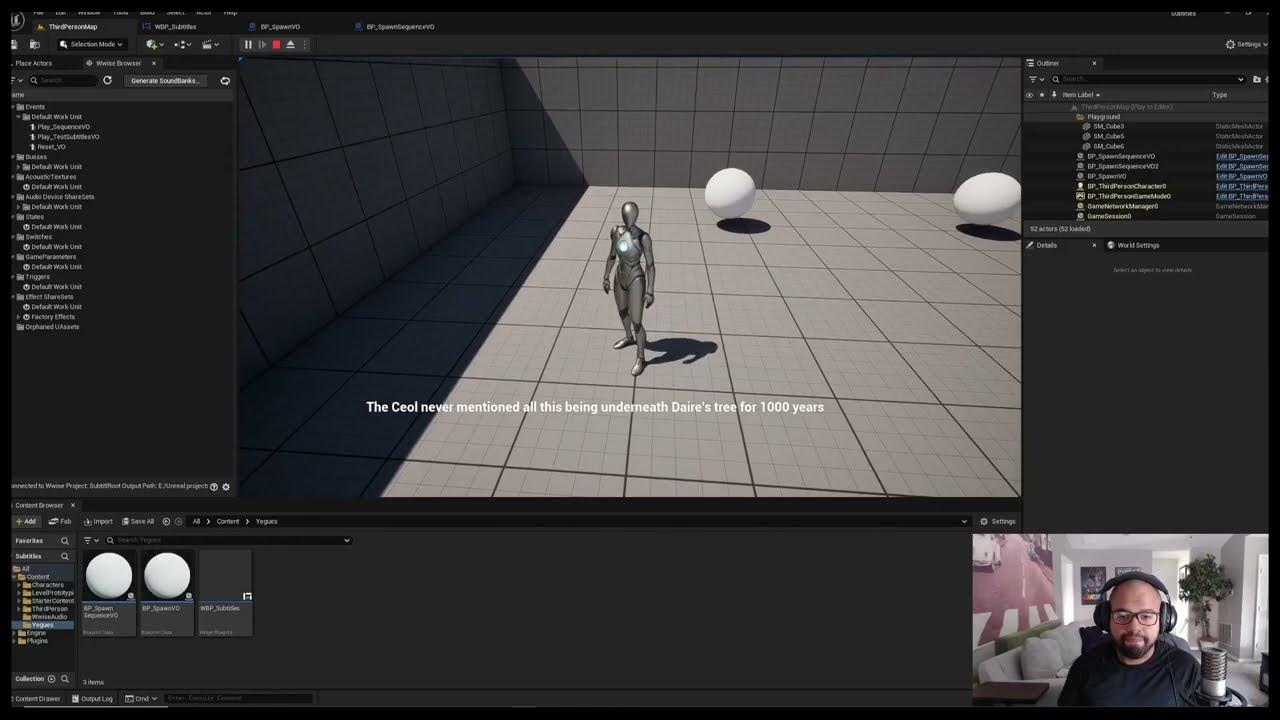 Wwise - Subtitles in Unreal Engine tutorial - YouTube