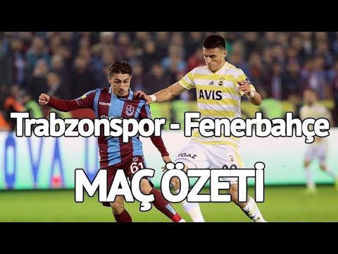 Fenerbahçe 1 - 1 Trabzonspor Maç Özeti
