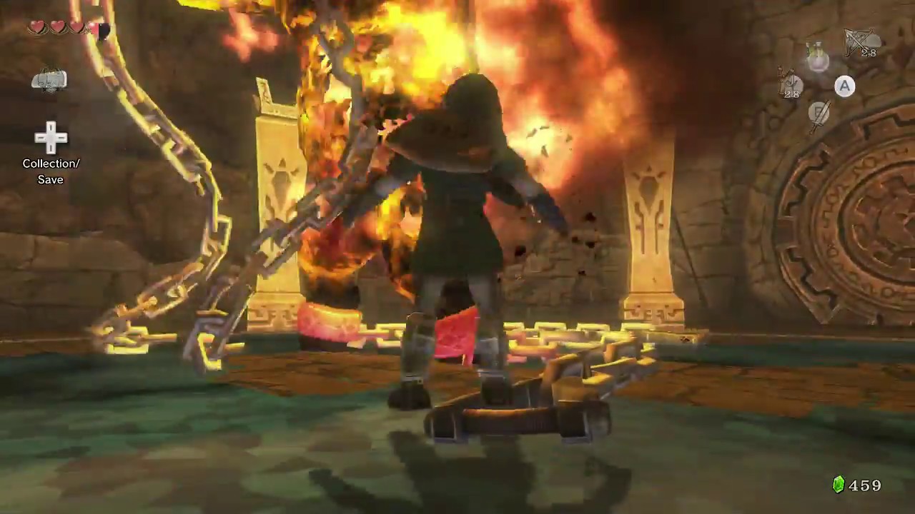 legend of zelda twilight princess boss: Fyrus - YouTube