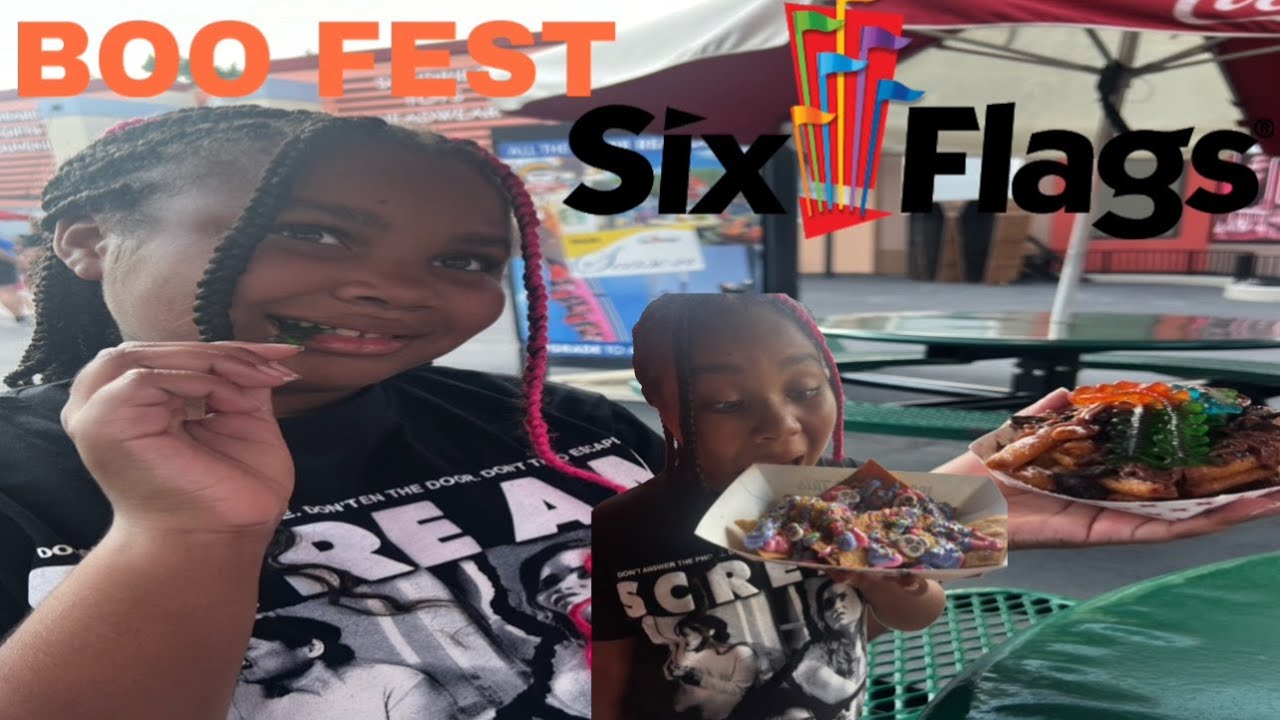 BOO FEST AT SIX FLAGS OVER TEXAS! - YouTube