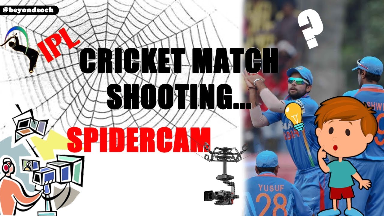 What is Spidercam? | How it is used in Sports matches | IPL 2020 ...
