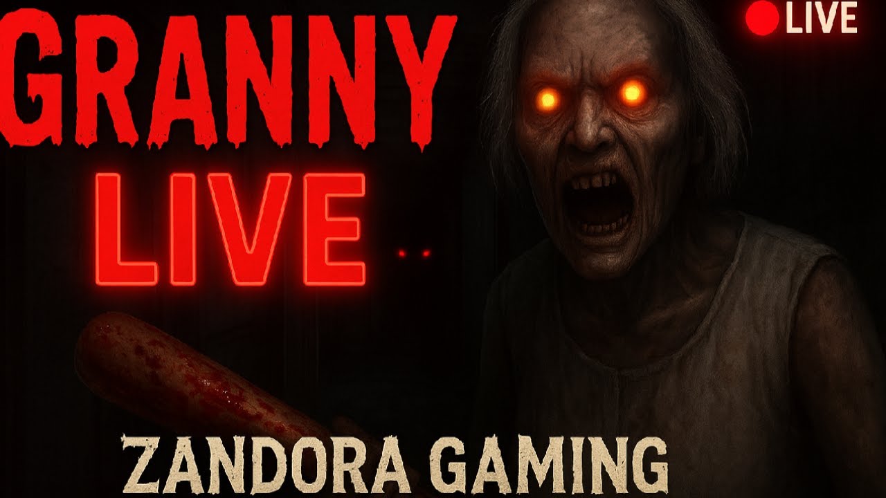 [🔴LIVE] HAUNTED GRANNY GAME || Try to complete in 1st Day - YouTube