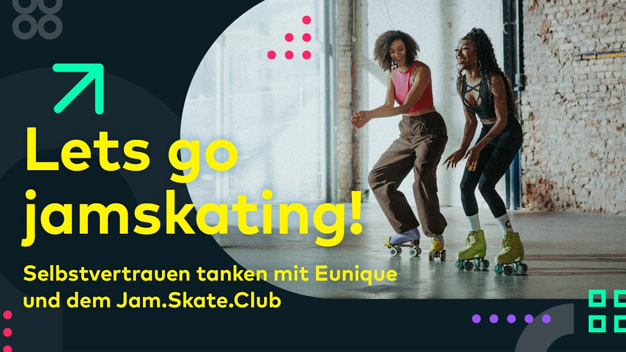 Rap meets Jamskating I Eunique lernt Jamskaten mit Saba vom Jam.Skate ...