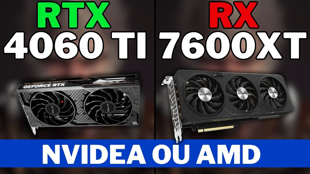 RTX 4060 TI 8GB Vs RX 7600 XT 16GB - Mais vram ou Mais tecnologias ...