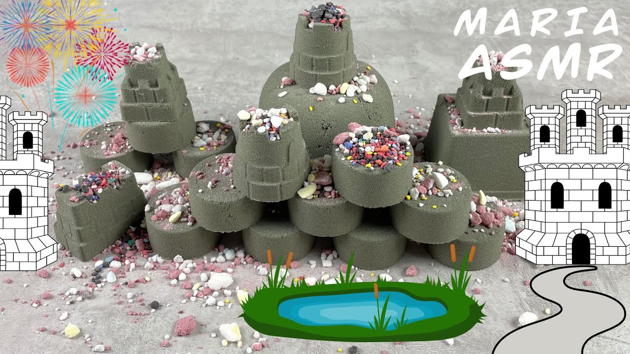 #28 ASMR: Built a Castle out of dust from a vacuum cleaner. Assess how ...