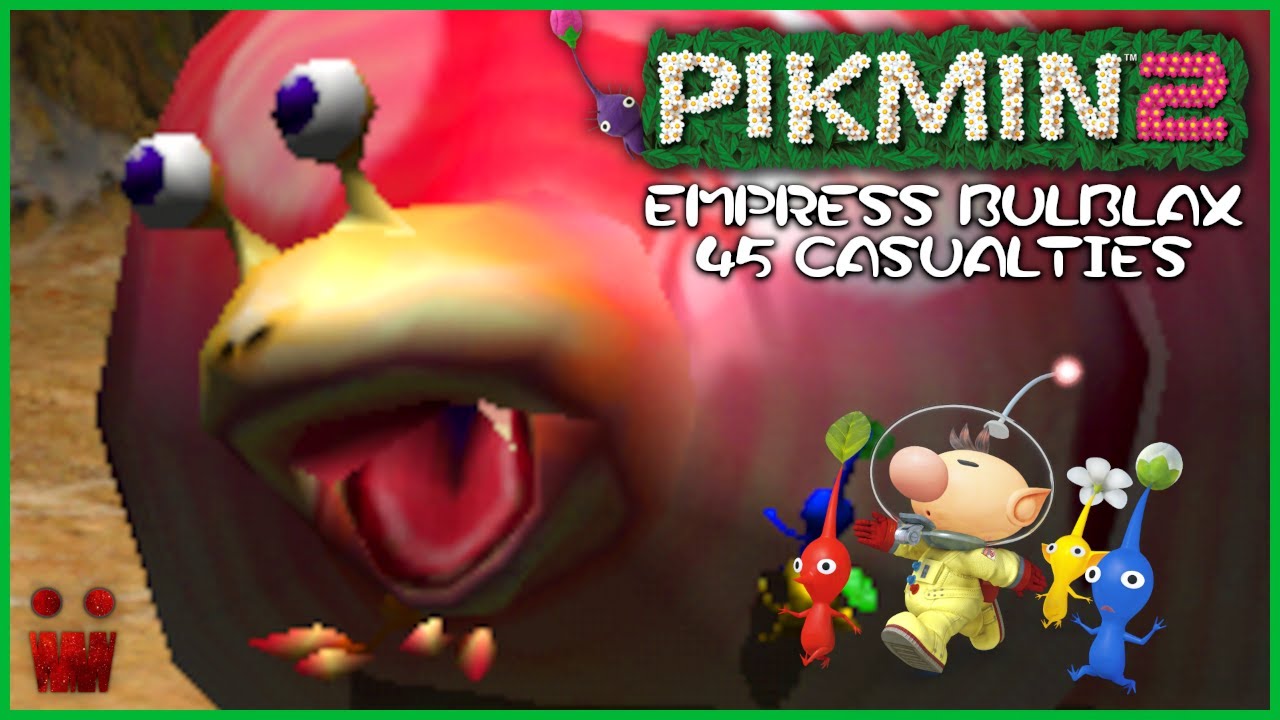 Fighting the Empress Bulblax for the first time ... in 7 years. (Pikmin ...