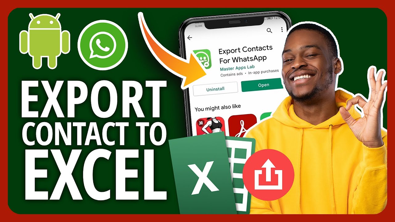 2023 How To Export WhatsApp Contacts To Excel On Android YouTube 2023 How To Export WhatsApp Contacts To Excel On Android YouTube