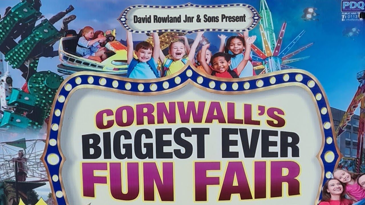 David Rowland Jnr & Son, Penzance Cornwall Summer Fun Fair 2020 - YouTube