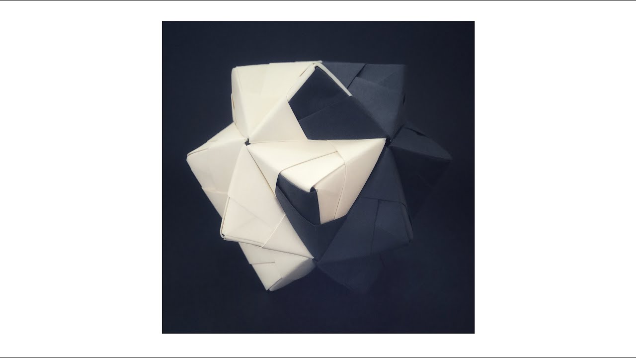 HOW TO MAKE ORIGAMI SONOBE BALL - 045 10 MAY 2020 - YouTube