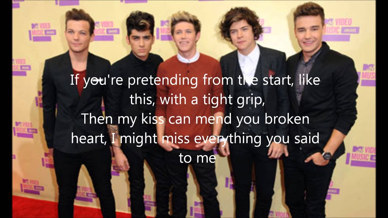 One Direction - Over Again (Lyrics+Pictures) - YouTube