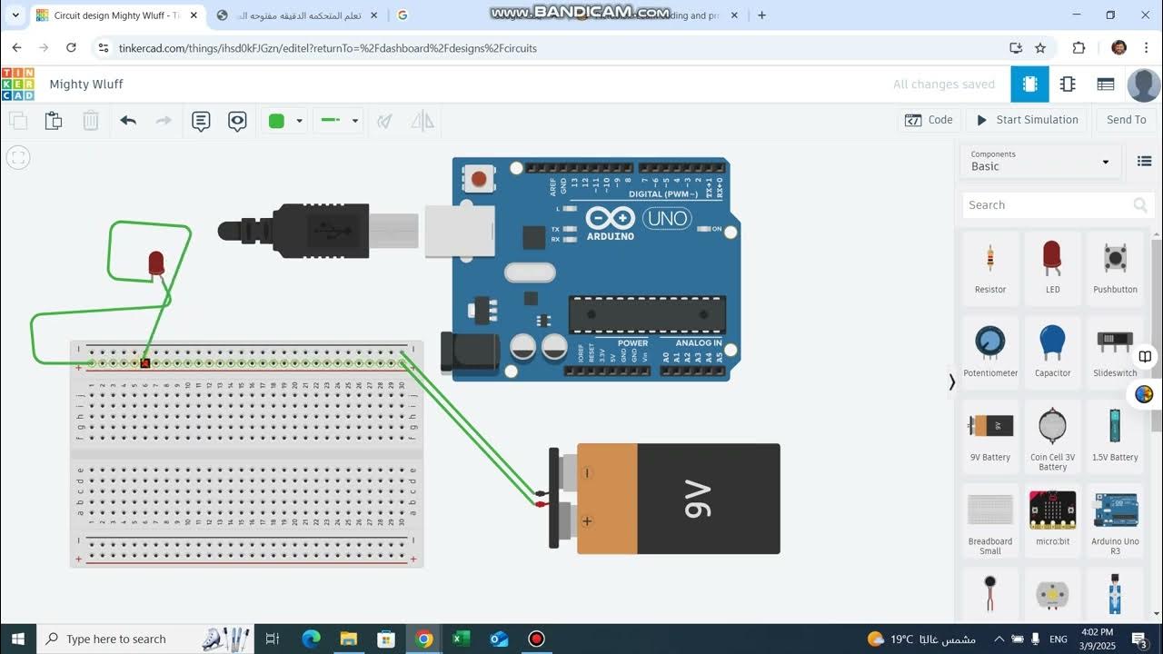 Arduino control LED 1 - YouTube