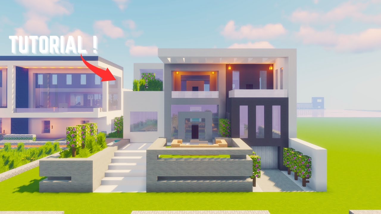 Ultimate Minecraft Modern House #24 Tutorial ! | Minecraft Tutorial ...