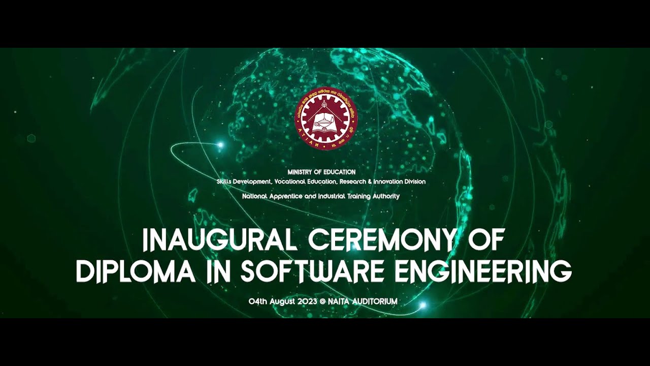 INAUGURAL CEREMONY OF DIPLOMA IN SOFTWARE ENGINEERING - YouTube