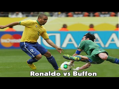 Ronaldo vs Buffon Clash of Legends - YouTube