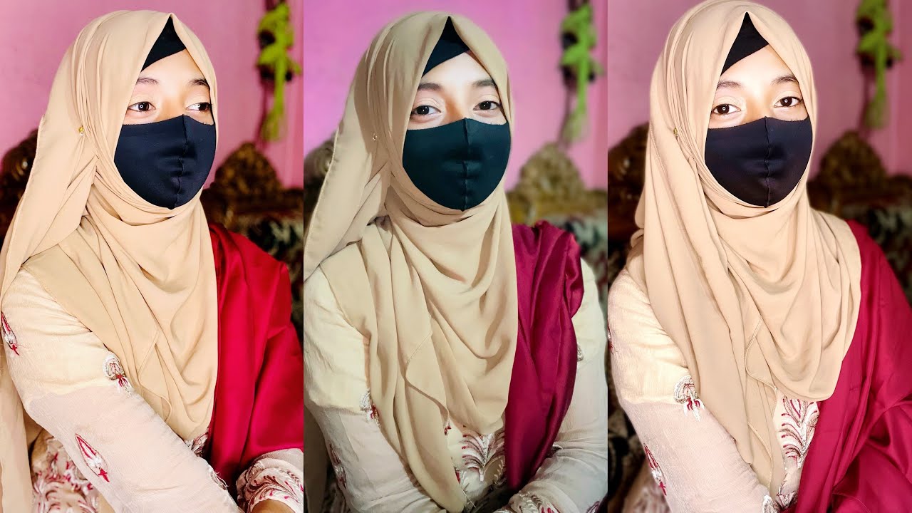 New hijab tutorial with kameez|Hijab style - YouTube