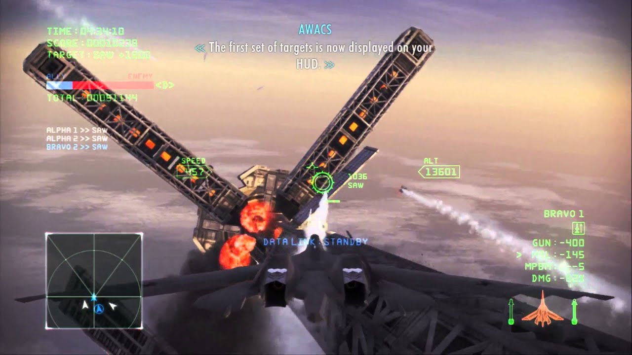Ace Combat Infinity: Adler Vs Solg 1 - YouTube