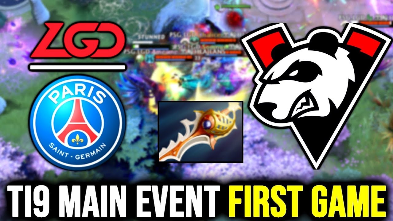 PSG.LGD vs VP - FIRST TI9 Series of Main Event - TI8 Revenge Series - FIRST Rapier on TI9 Main ...