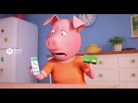 (Sora 2) Peppa buys infinite McDonald's and gets grounded