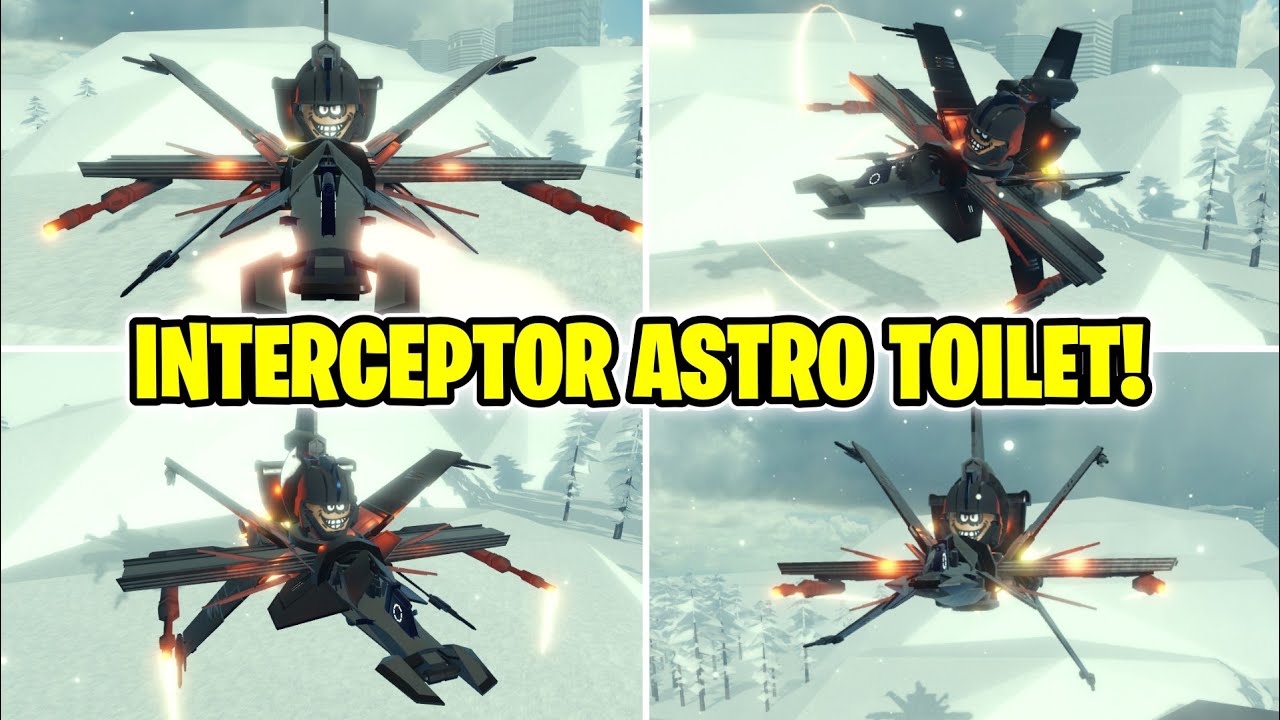 INTERCEPTOR ASTRO TOILET!! - TOILET WORLD ROLEPLAY 2 NEW UPDATE! NEW 24 ...