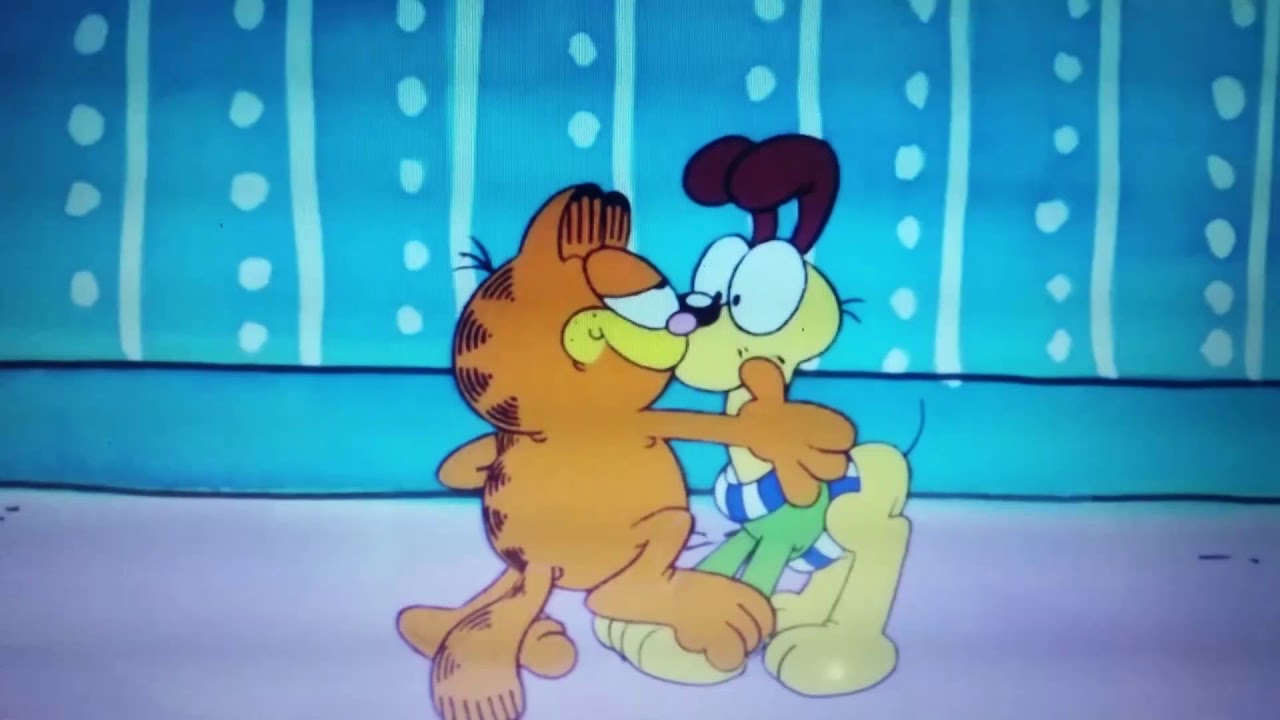 Garfield:Going for a walk - YouTube