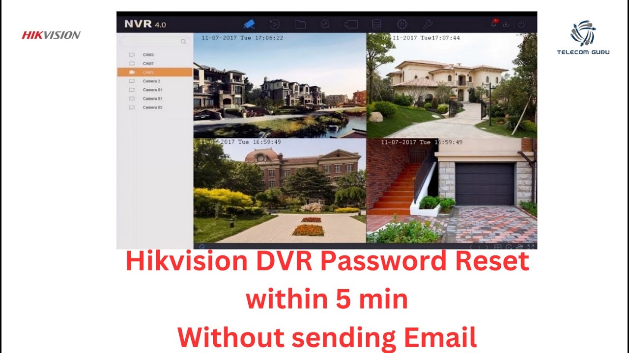 How to Reset Password of Hikvision DVR/ IP Camera Using Hik Partner Pro ...