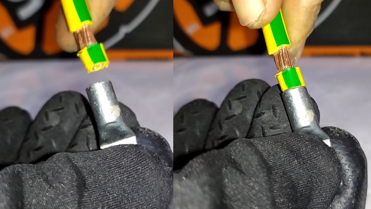 TIPS : PASANG SCUN PADA KABEL SERABUT - YouTube