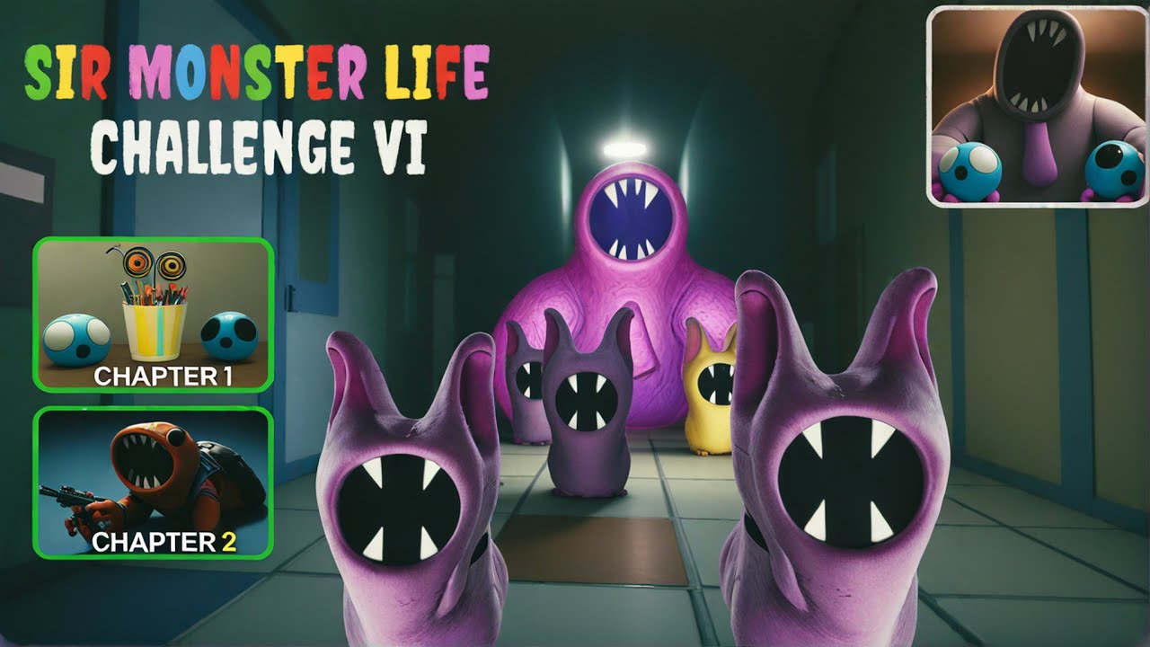 Sir Monster Life Challenge 6 - Gameplay Walkthrough Part 49 - Chapter 1 ...