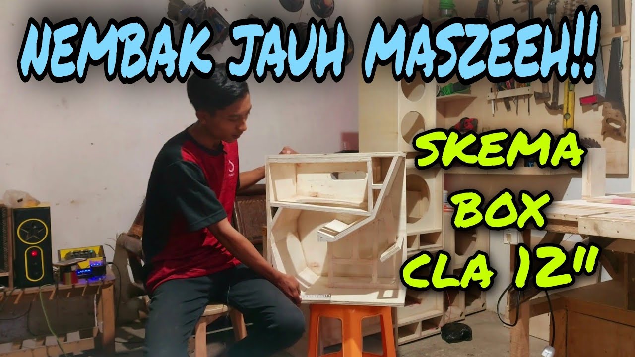 SKEMA BOX CLA 12 INCH CUSTOM HORN LOADED BALAP - YouTube