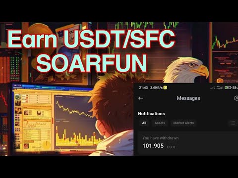 Trading usdt on SOARFUN || New features || Earn upto $100 - YouTube