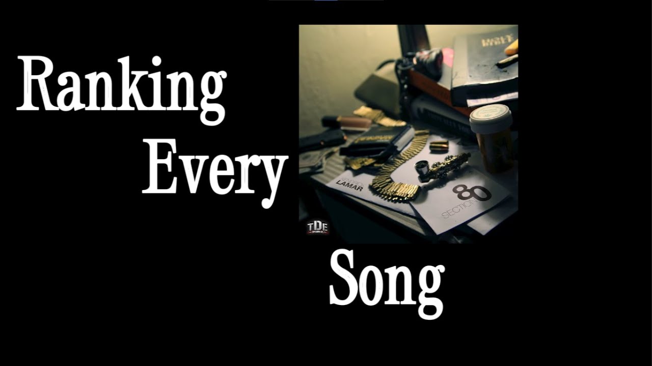 Ranking Every Section.80 song - YouTube