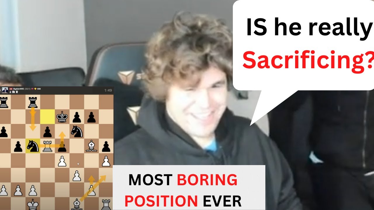 Magnus Carlsen destroys a GIGACHAD Chess Player 2 times in a row #chess ...