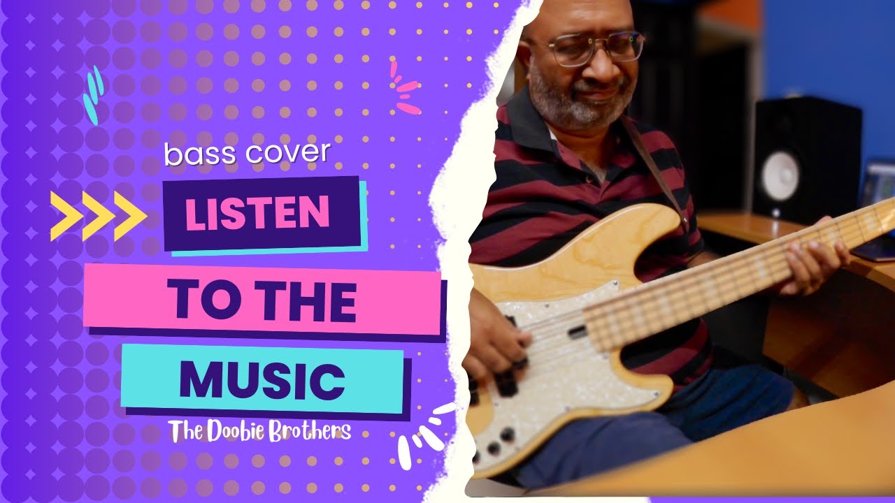 The Doobie Brothers - Listen To The Music - Bass Cover Play Along ...