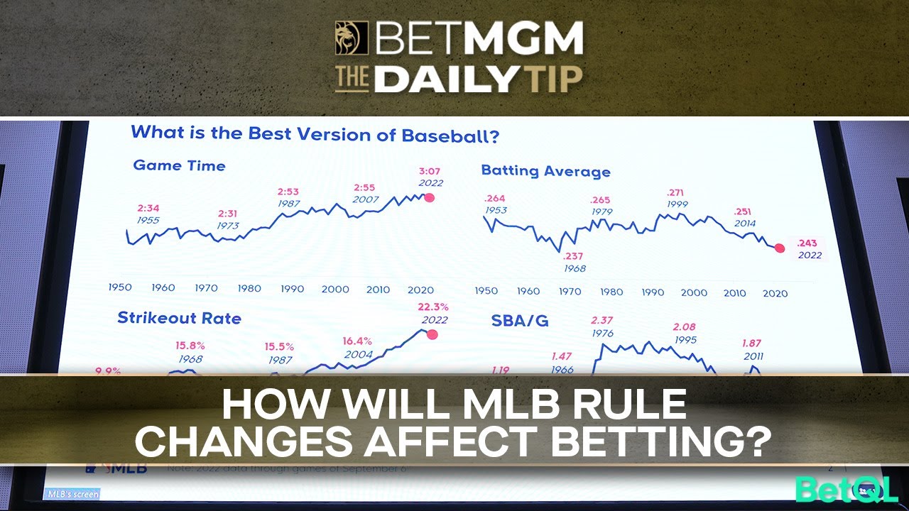 How will MLB rule changes affect betting? - YouTube
