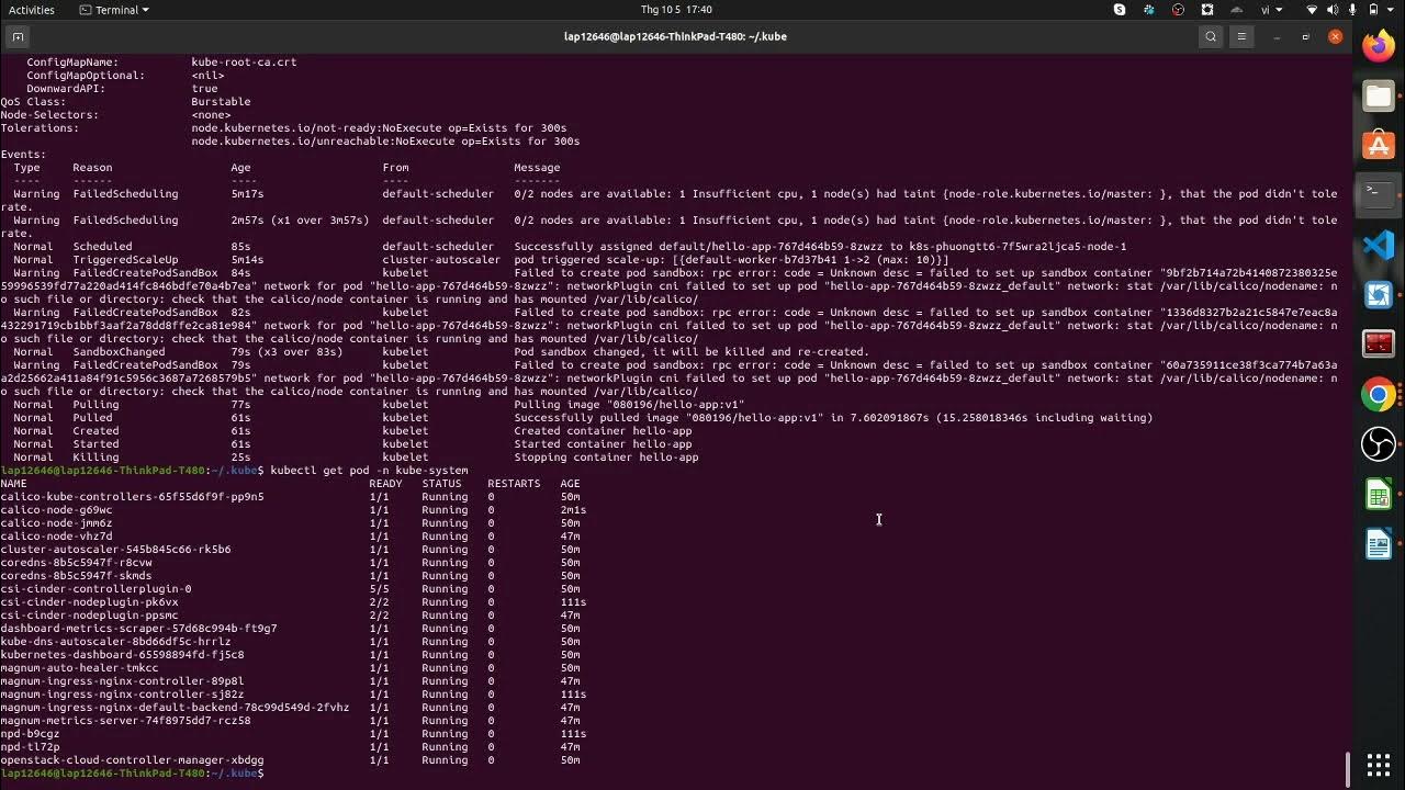 demo k8s autoscale - YouTube