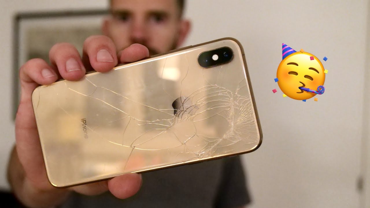 How to turn bad luck into good luck. (I cracked my phone). - YouTube