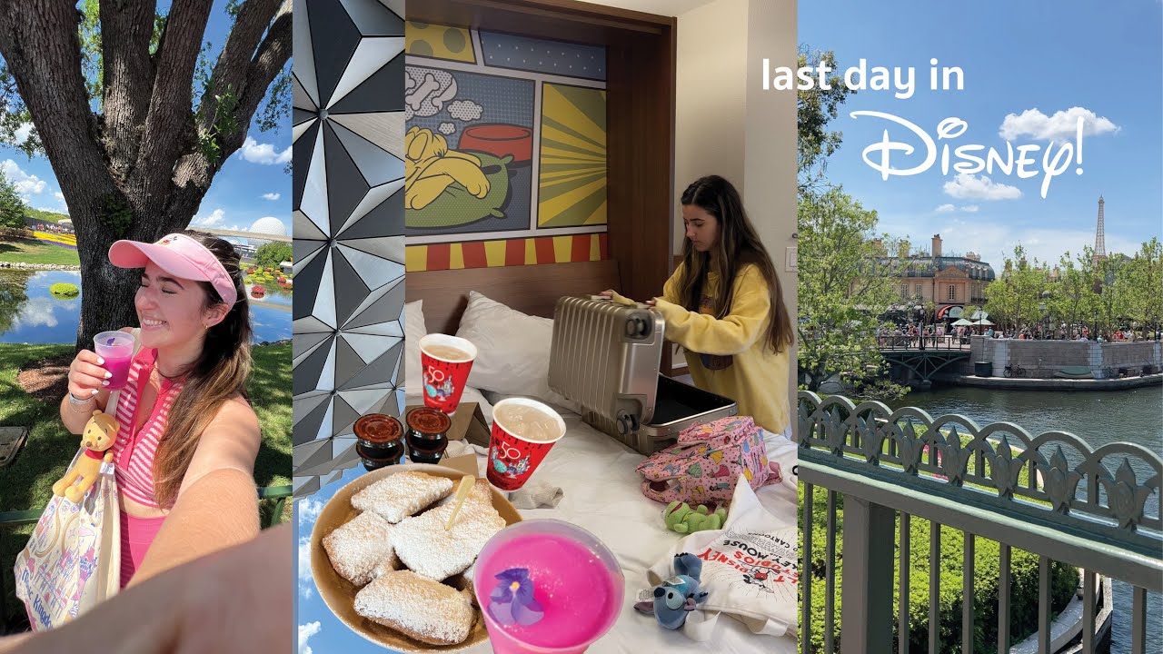 day in my life in disney: epcot + gluten free beignets! - YouTube