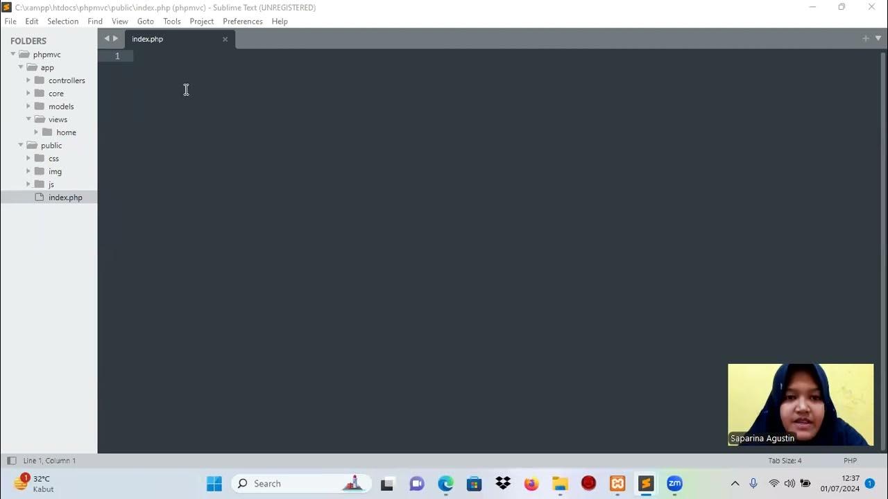 Membuat Aplikasi MVC dengan PHP - YouTube