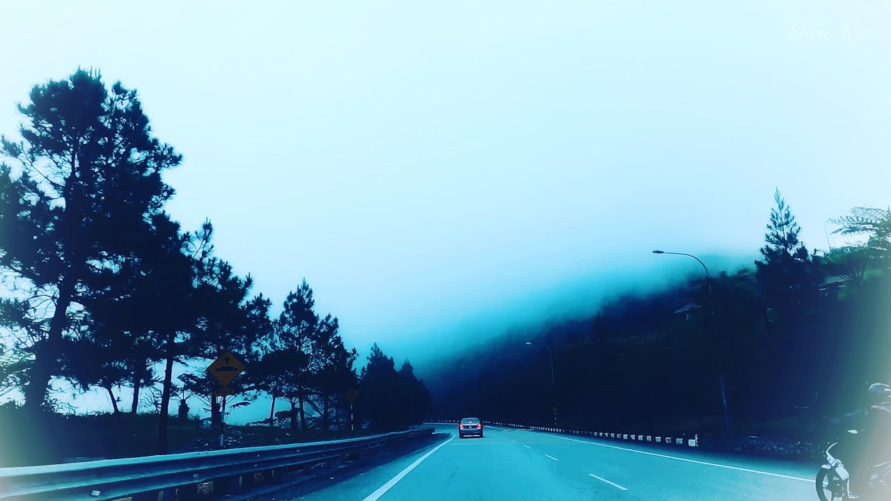 Genting Highlands Drive Downhill | Mysterious Fog | Kabus Misteri ...