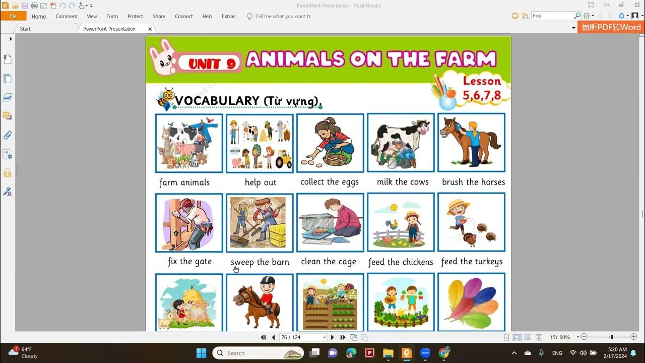 UNIT 9-LESSON 5+6+7+8-VOCAB - YouTube