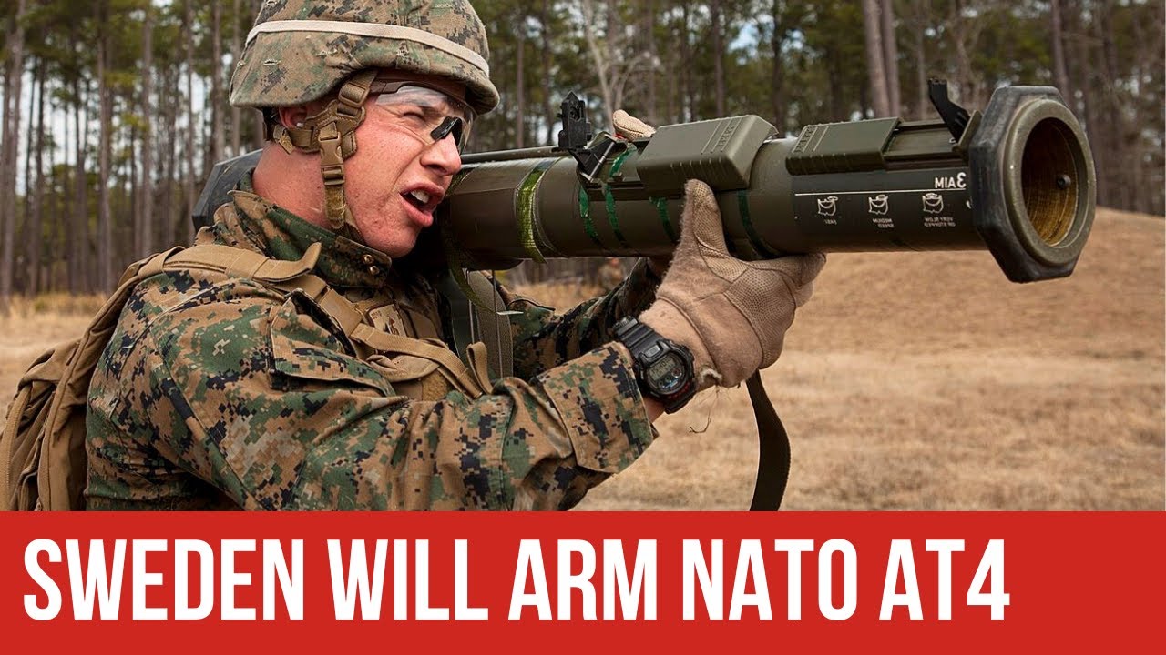 Sweden will arm NATO with AT4 grenade launchers - YouTube