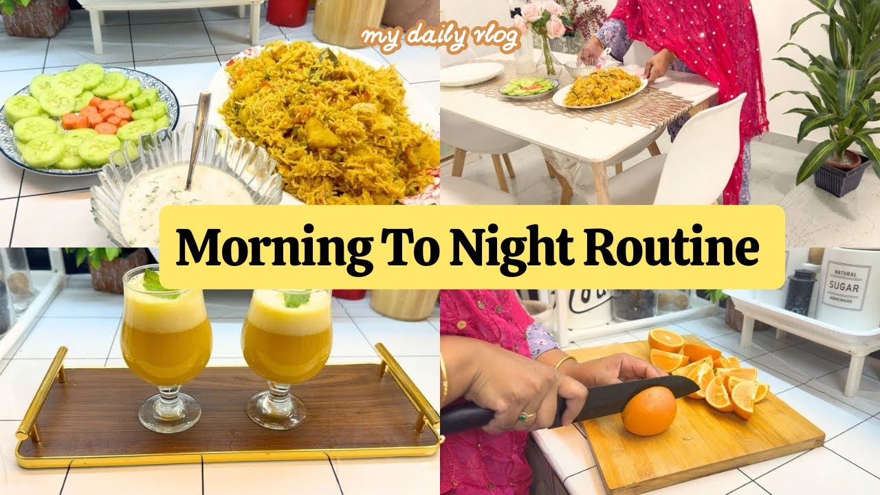 SUMMER Morning To Evening Routine🌞| Daily Cooking Vlog | Easy Summer ...