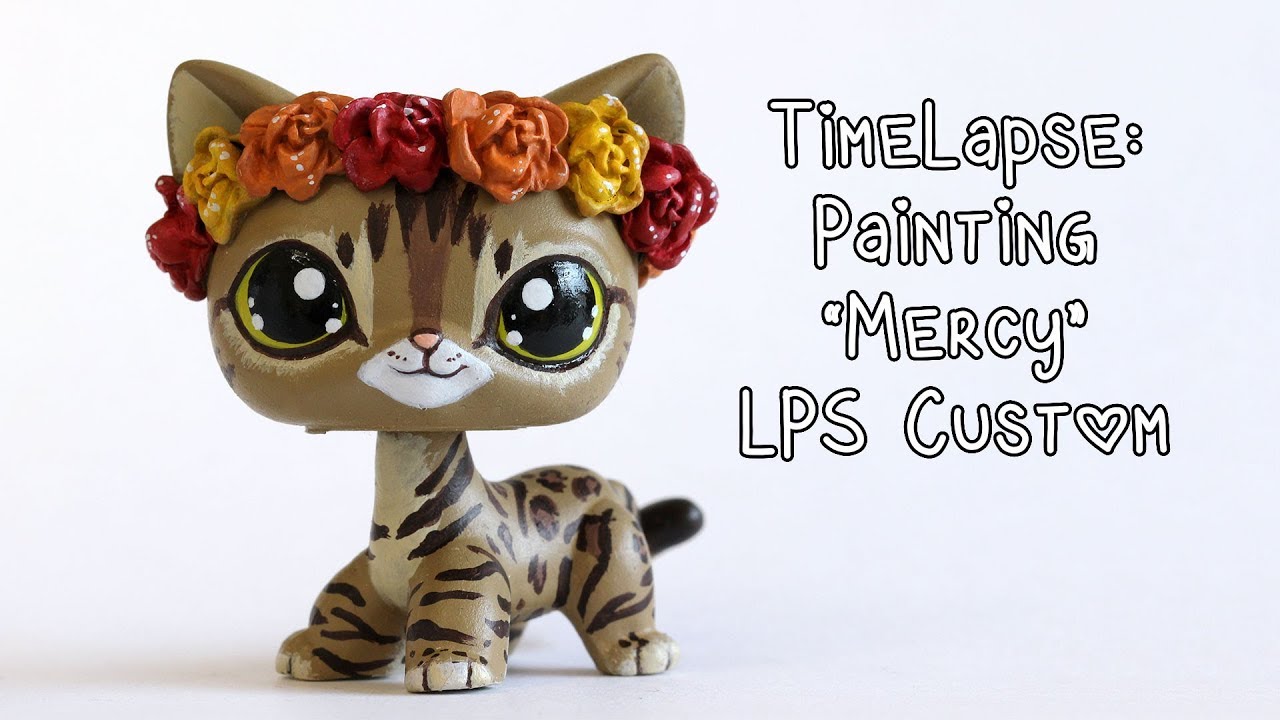 Timelapse: Painting "Mercy" LPS Custom (Commission) - YouTube