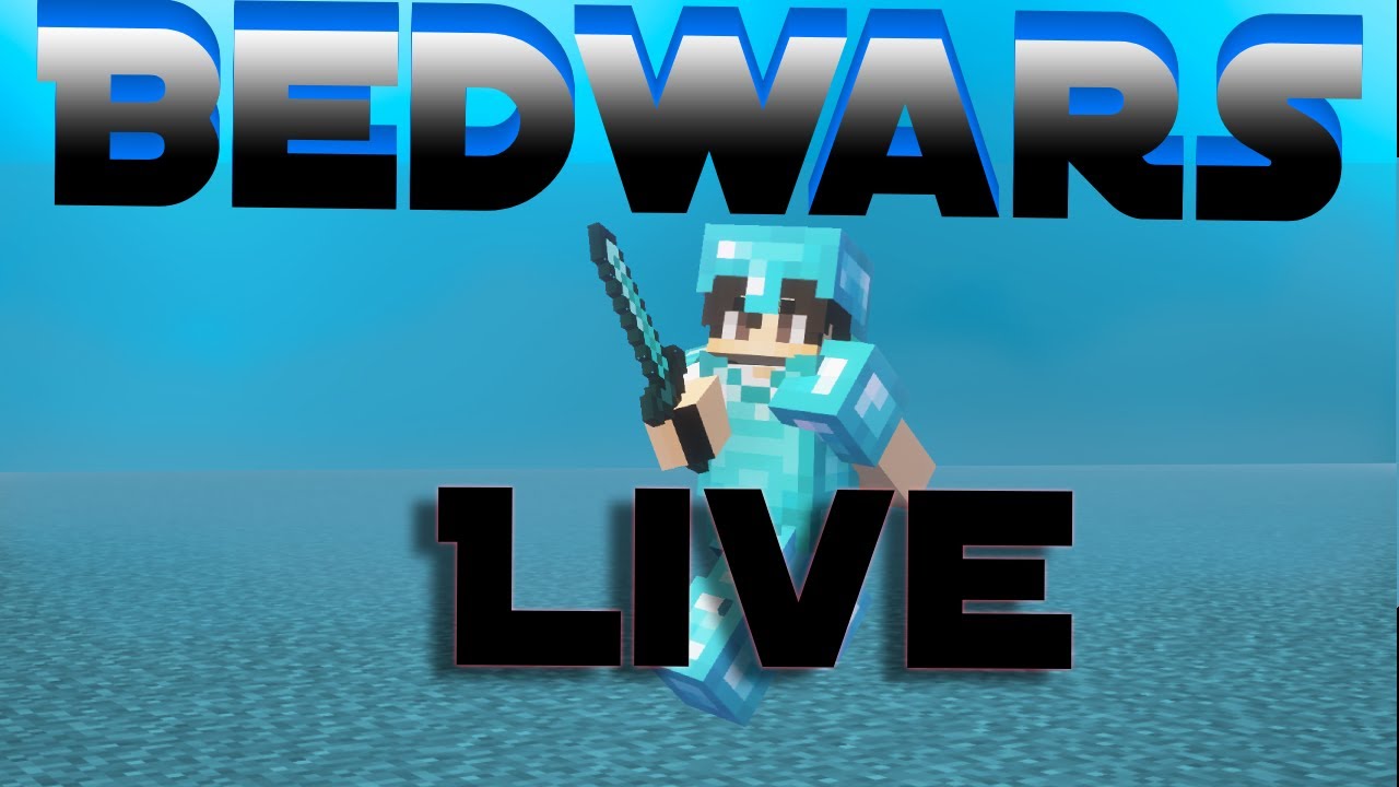 playing bedwars with youtubers and my fans - YouTube