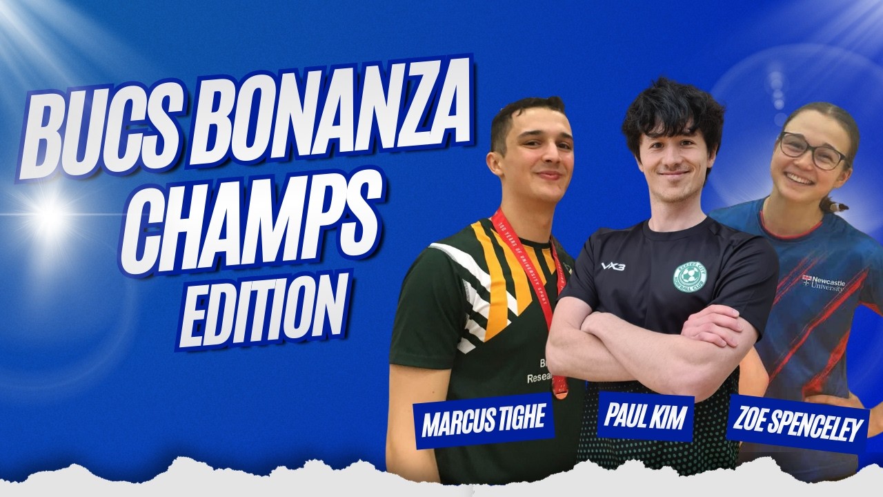 BUCS BONANZA: CHAMPS EDITION - Paul Kim, Marcus Tighe & Zoe Spenceley ...